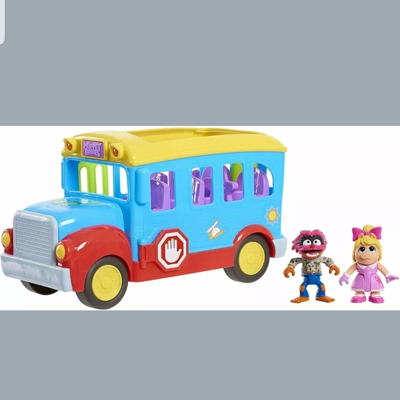 Disney | Toys | Muppet Babies Friendship School Bus With Lights M ...